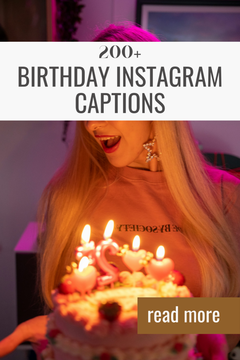 200+ Birthday Instagram Captions to Celebrate Your Special Day - Captionsy